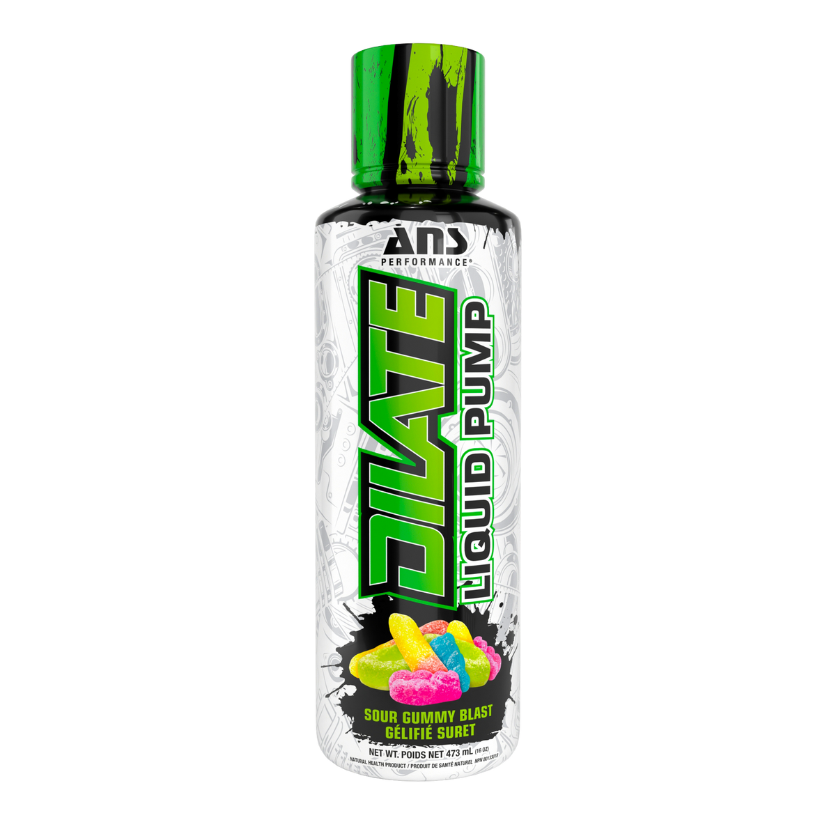 ANS Performance Dilate Liquid Pump, 473mL — BulldogNutrition.ca