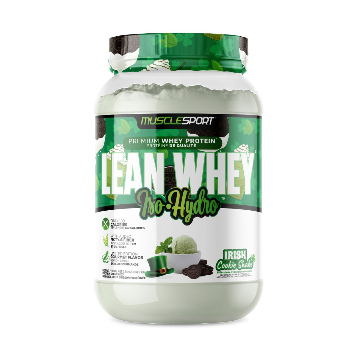 MuscleSport Lean Whey Iso Hydro 2lbs — BulldogNutrition.ca